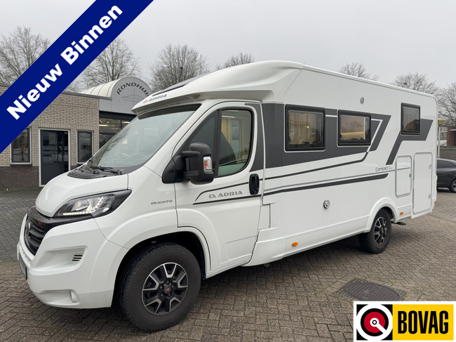 Adria Compact Plus DL 160 pk AUTOMAAT 9-Traps Euro6 Fiat Ducato ...