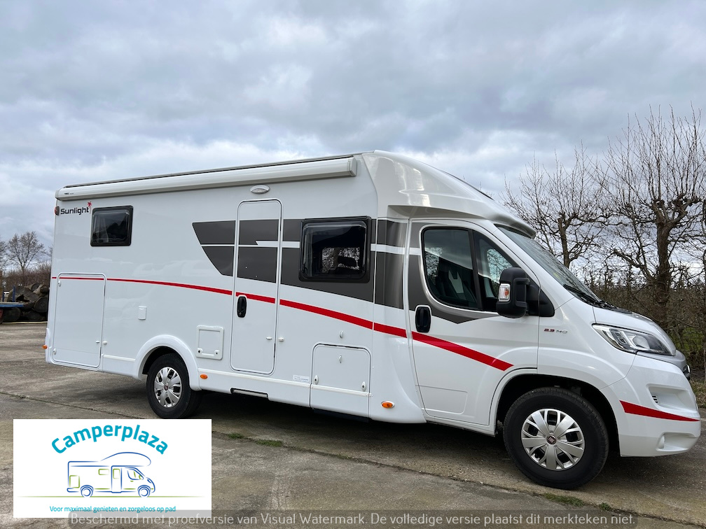 Sunlight T67 uit 2020 te koop op CampersCaravans.nl.