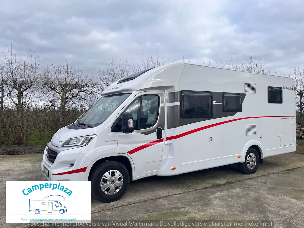 Sunlight T67 uit 2020 te koop op CampersCaravans.nl.